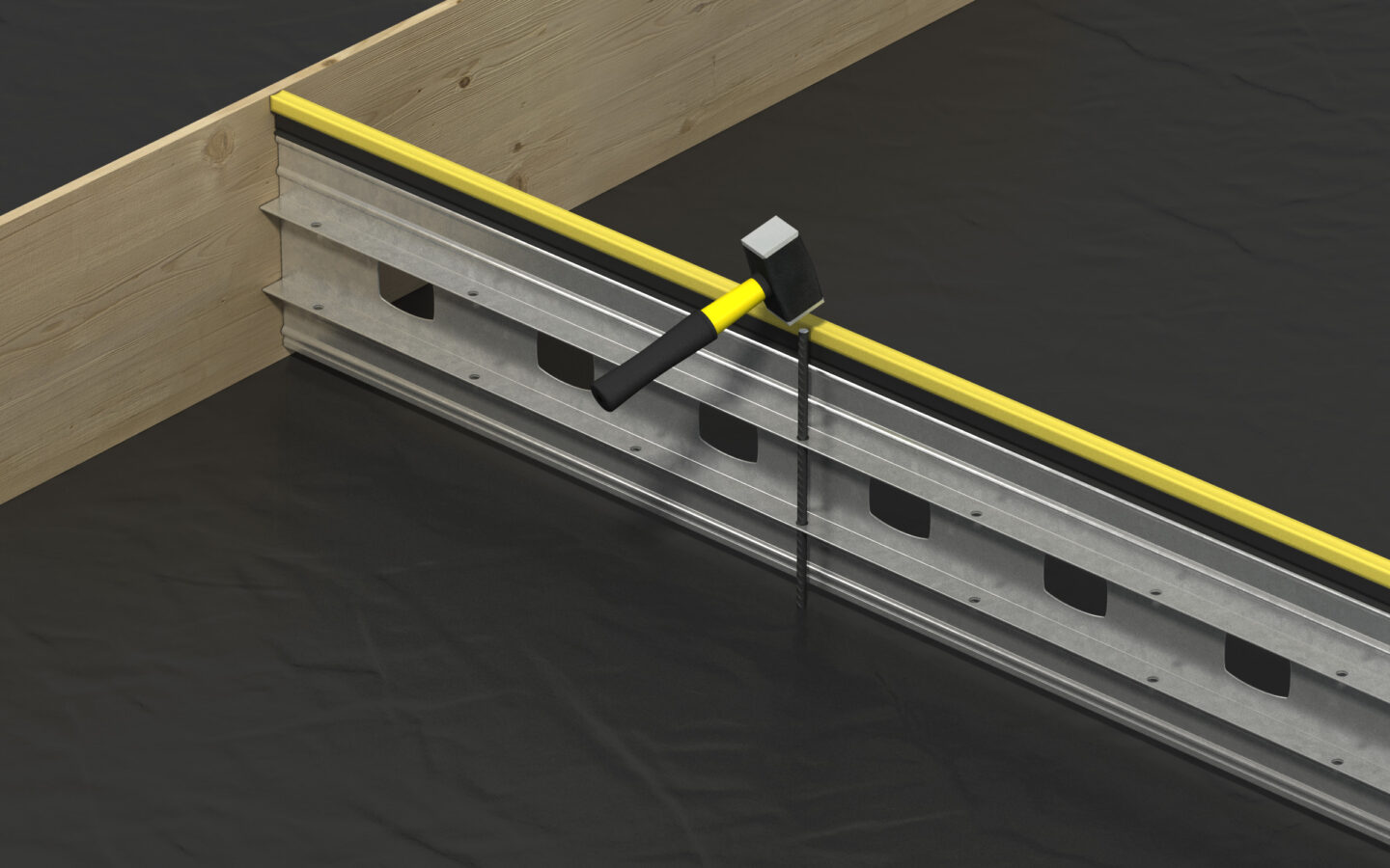 Straight Up Contraction Joint - Connolly Key Joint